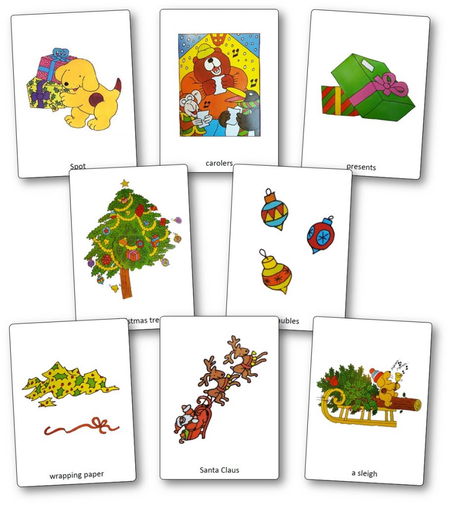 Spot's First Christmas : activités et jeux à imprimer - Flashcards ...