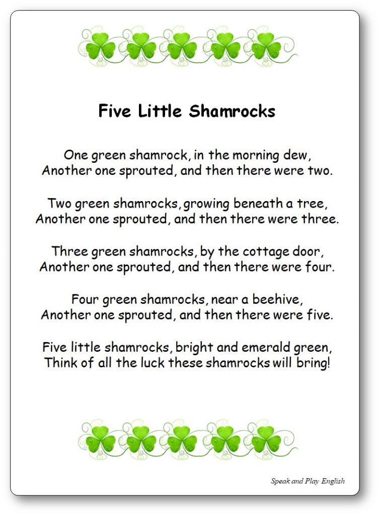 Chansons et comptines en anglais - Apprendre l'anglais avec des comptines